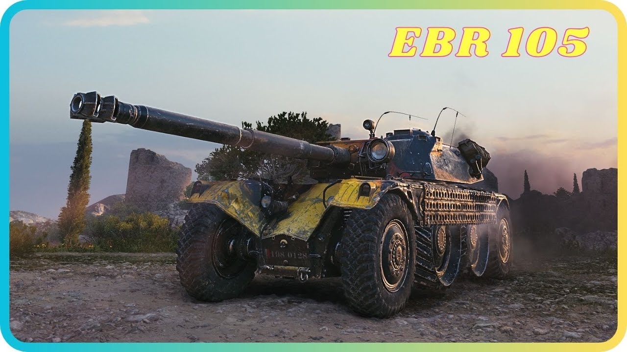 Lightning SPEED, MASSIVE DAMAGE: EBR 105 DOMINATES! - YouTube