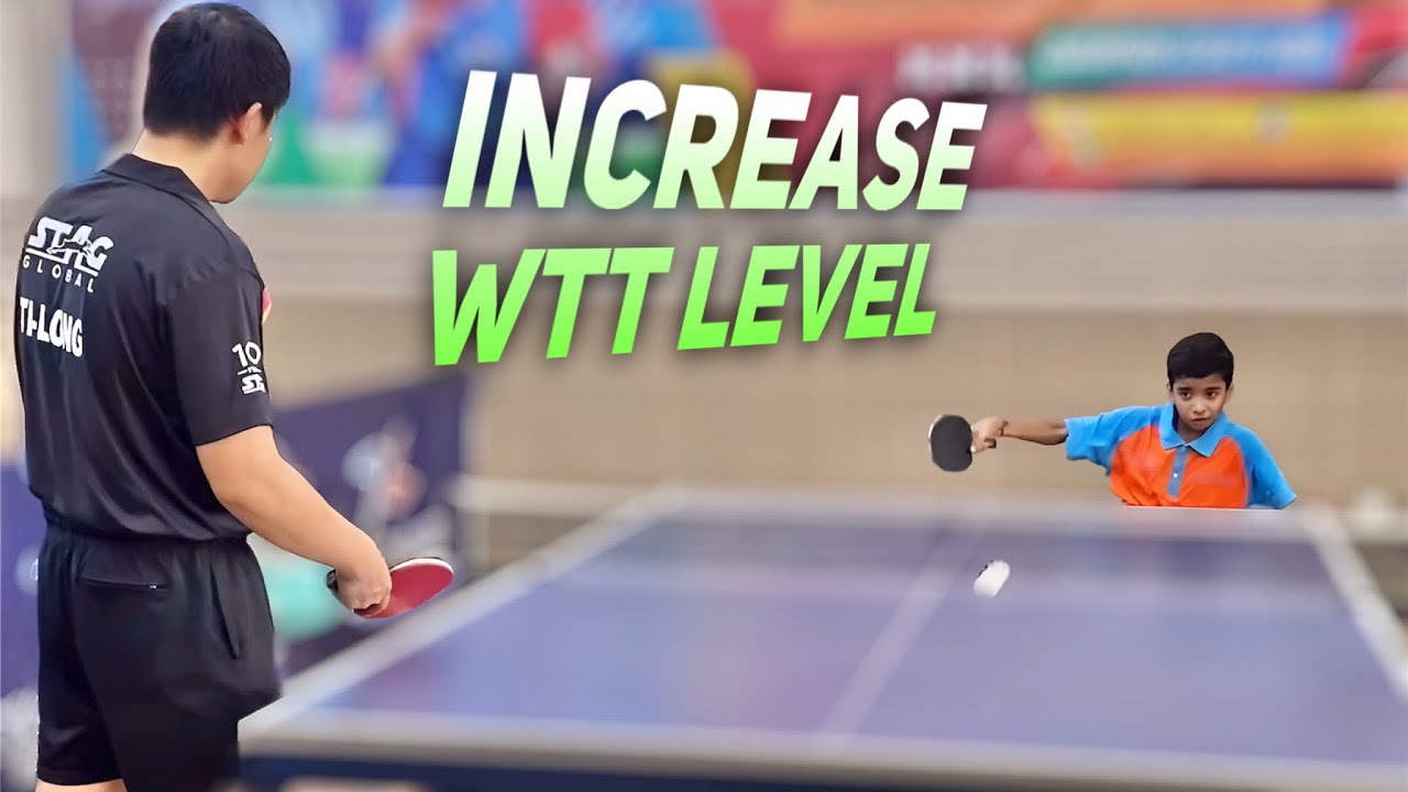 Level Up Backhand Topspin against Backspin in 5 Minutes - YouTube