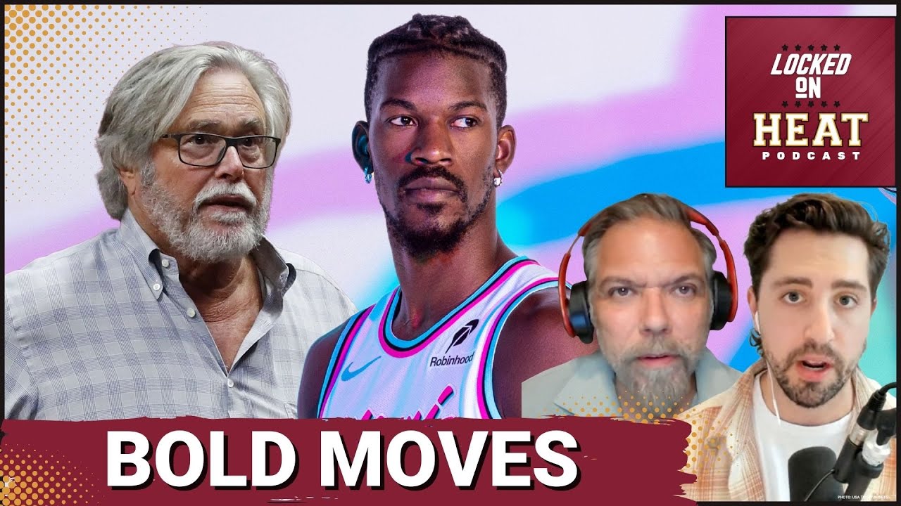 Miami Heat Bold Moves: Jimmy Butler Meets Micky Arison & Vice Jerseys ...