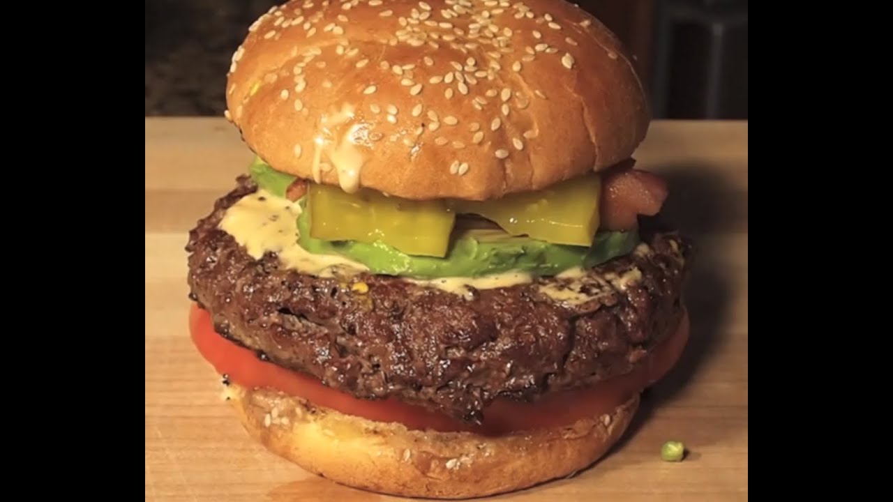 Juicy Lucy Cheese Burger My Way! - YouTube