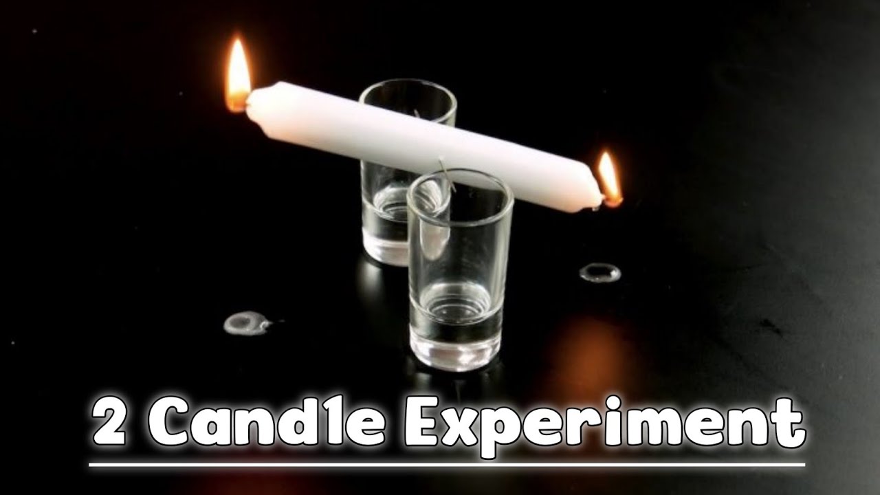 मोमबत्ती को झूला झुलाया। Candle levitating jhula trick experiment ...