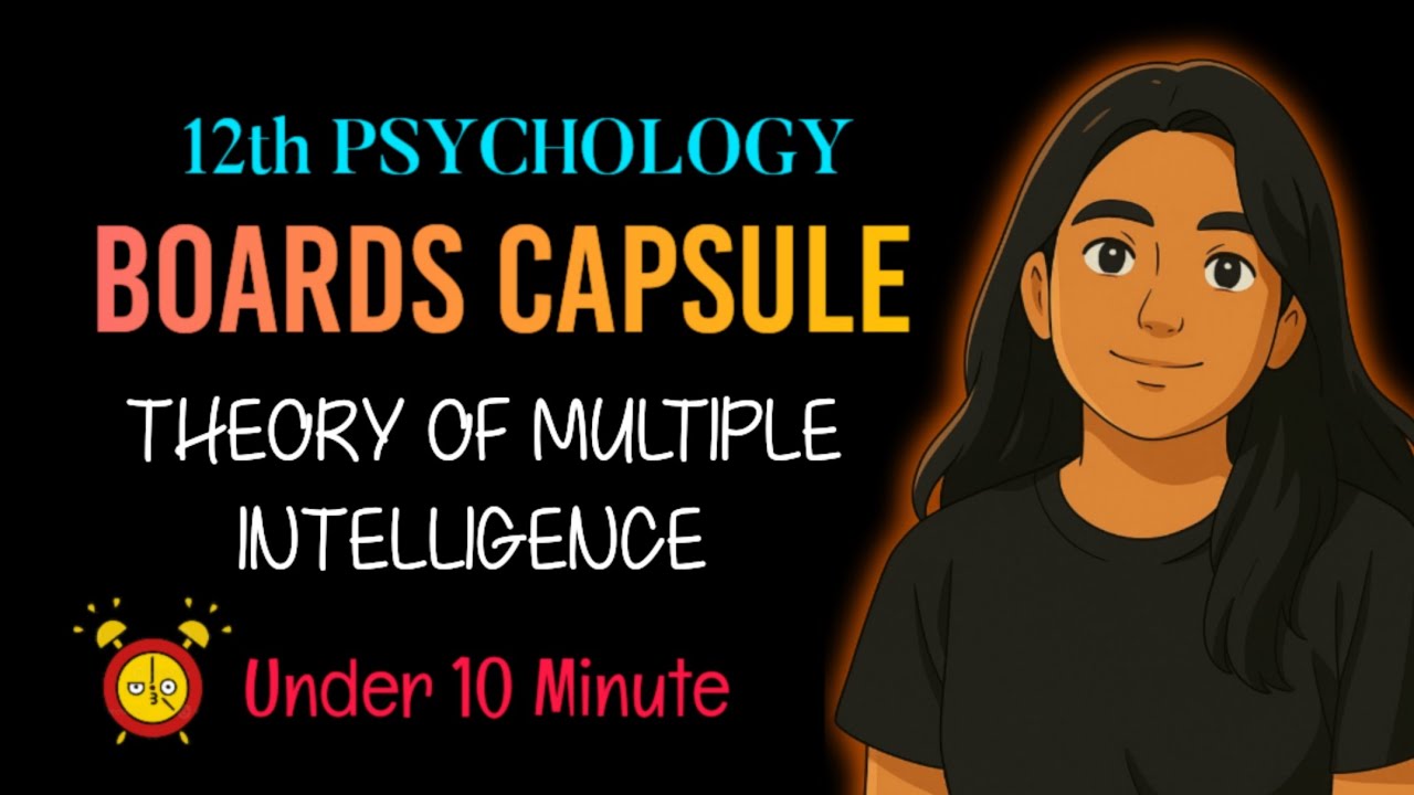Theory Of Multiple Intelligence|Howard Gardner's Theory Of Multiple Intelligence Class 12| BC ...