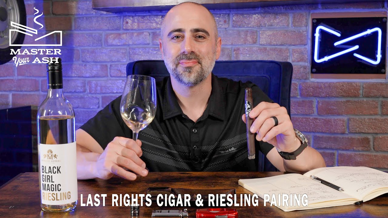 Black Label Trading Co. Last Rites Cigar & Riesling Pairing - YouTube
