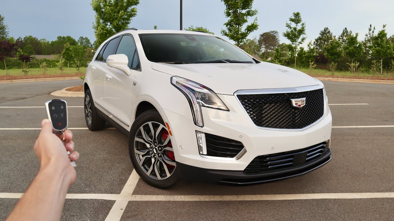 2022 Cadillac XT5 AWD Sport Platinum: Start Up, Walkaround, POV, Test ...
