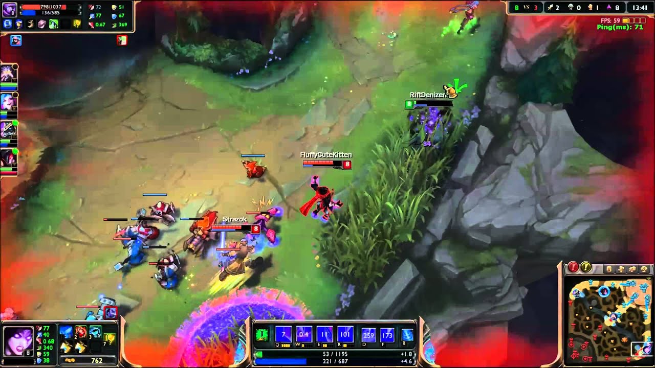 League of Legends - Victorious Morgana/Jinx vs. Malzahar/Karthus ...