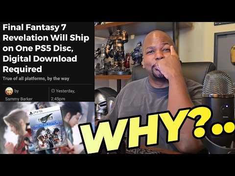 Gamers are BIG MAD at Sony & Square Enix Over Final Fantasy 7 Revelation's Physical Copy!