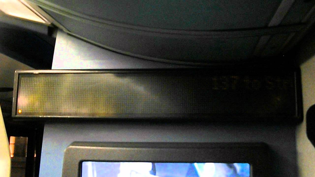 Faulty iBus screen on Route 137 - YouTube