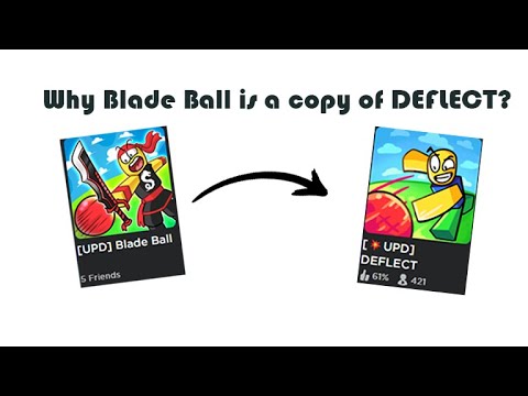 Why Blade Ball Is A Copy Of DEFLECT? - YouTube