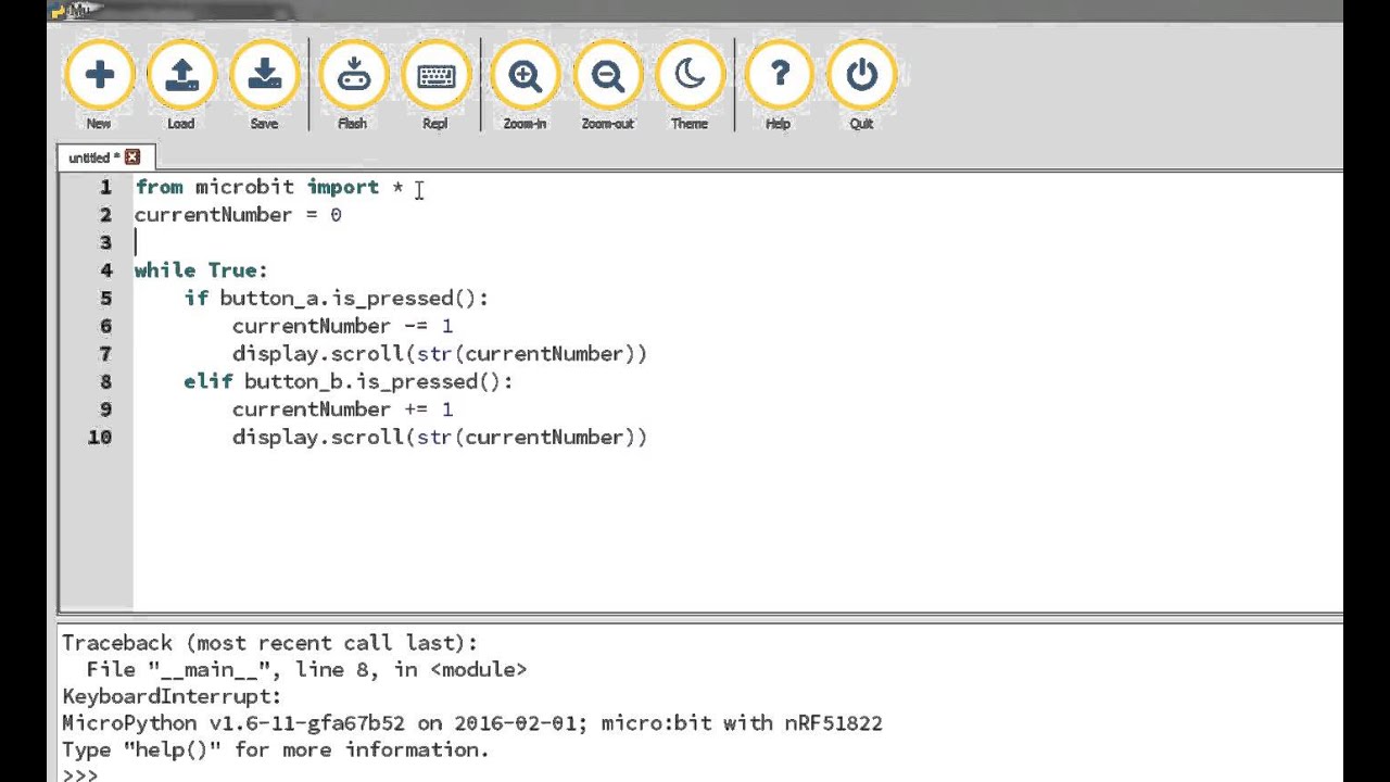 Micro:bit If example part 2 - YouTube