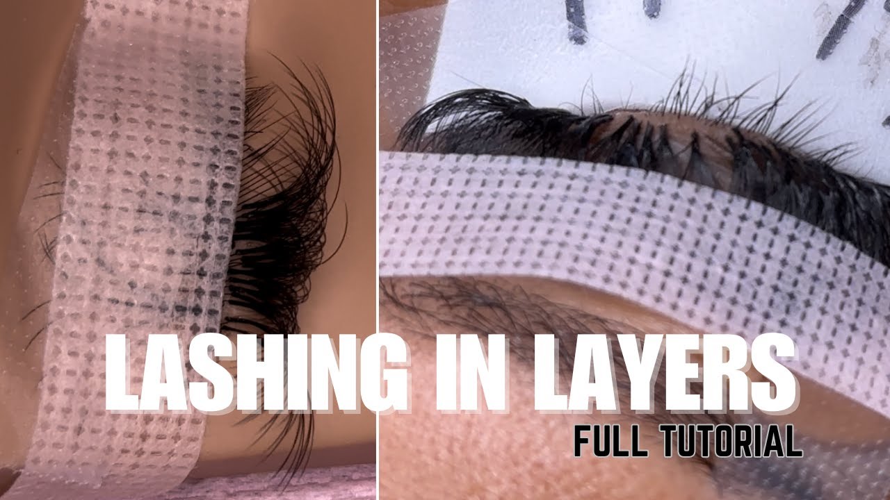How to Lash in Layers 101 | Isolations | Increasing Lash Speed | FULL ...