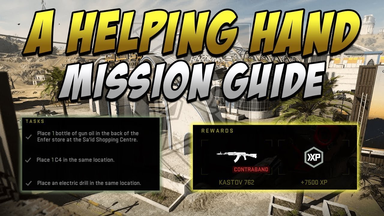 Helping Hand DMZ Warzone 2.0 Mission Guide - YouTube