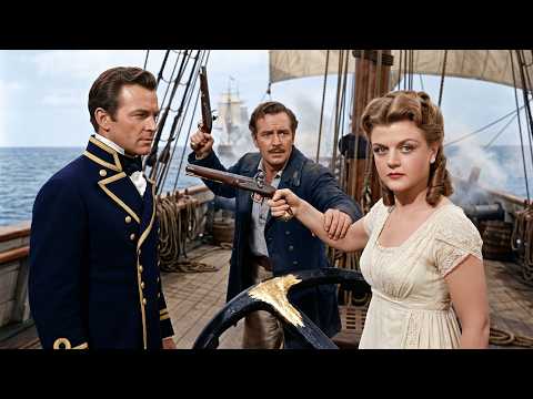 Angela Lansbury | Mutiny (1952) Full Movie | Classic Technicolor Sea Adventure