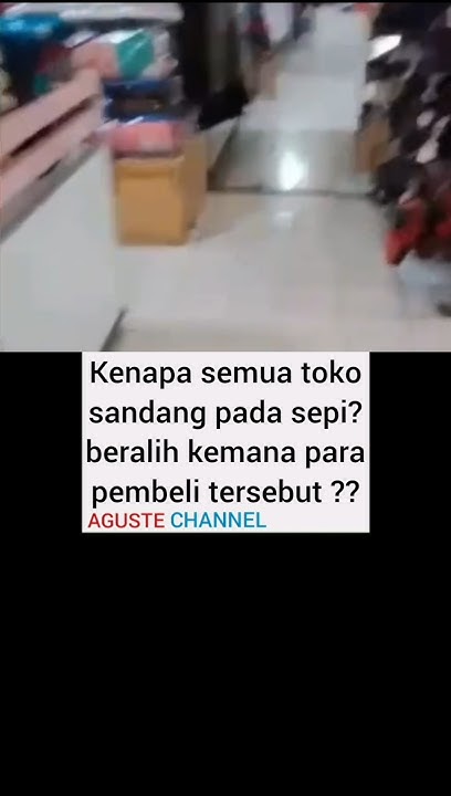 Toko pakaian sepi - YouTube