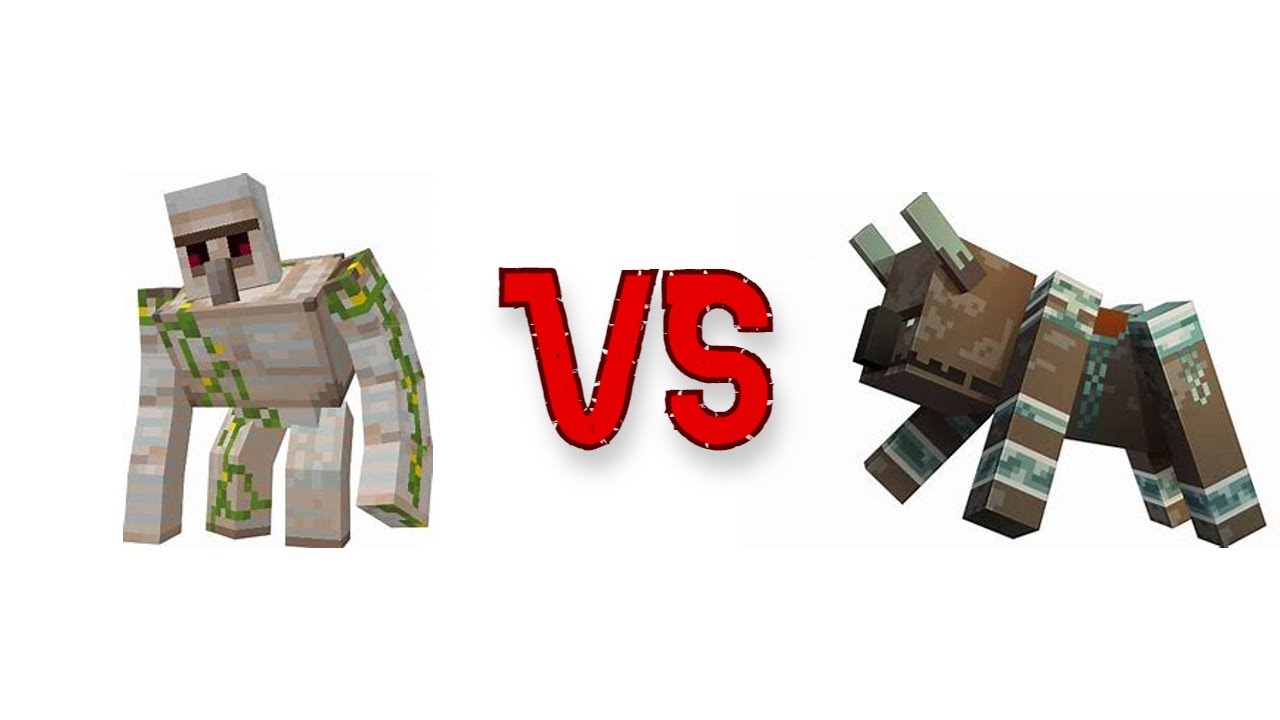 Ravager VS Iron Golem [Greg perspective] - YouTube