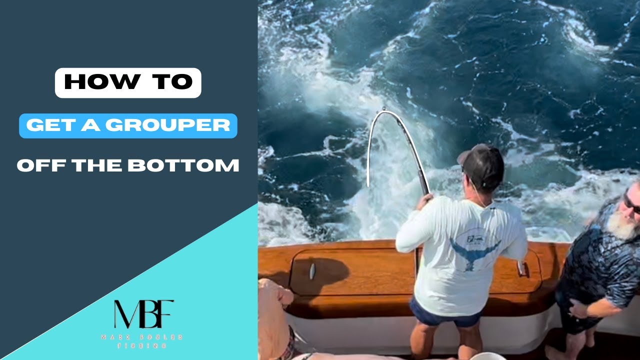 HOW TO get a GROUPER Out of the BOTTOM Before You Break it... - YouTube