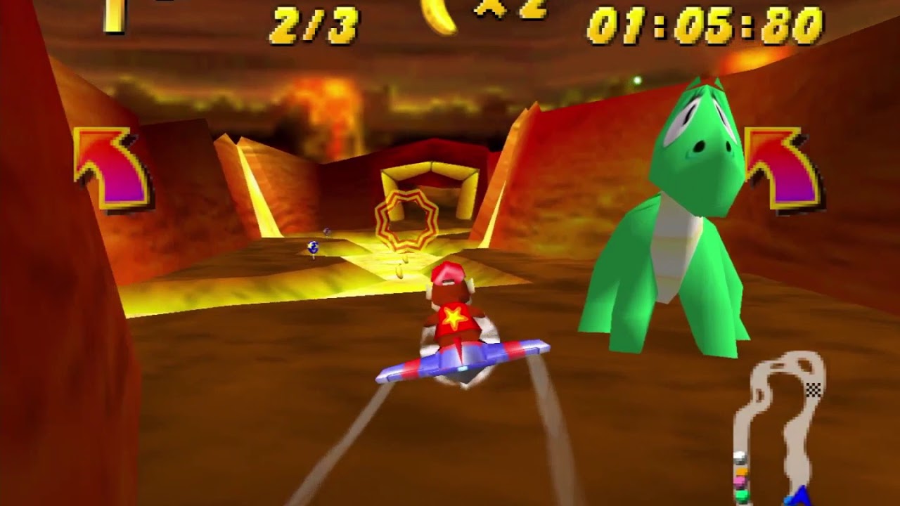 "Diddy Kong Racing" Music : 13 - Hot Top Volcano - YouTube
