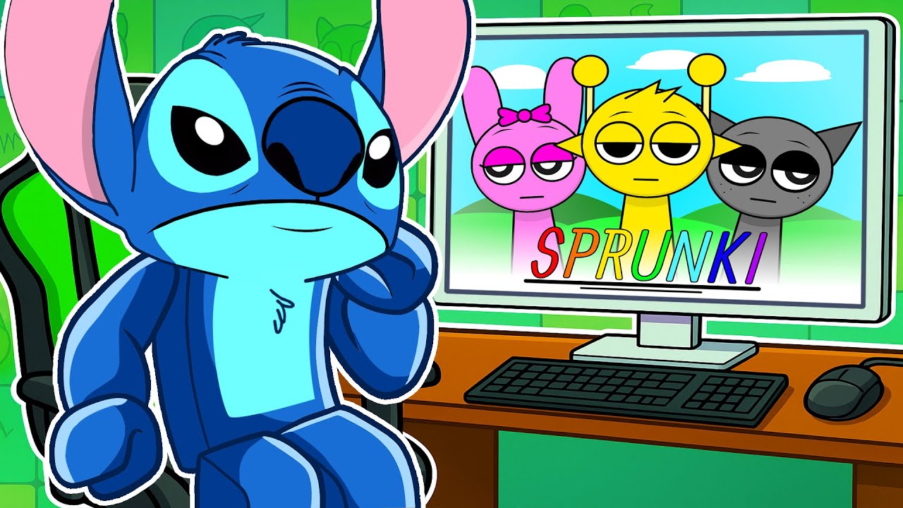 Stitch’s BORED of Playing Sprunki Incredibox… Already?! - YouTube