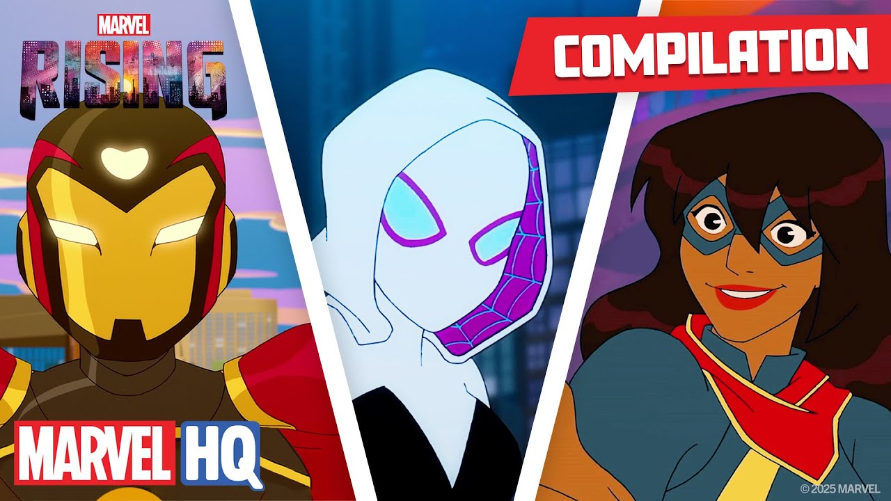 Epic Marvel Girl Power Moments 🦸‍♀️ | Compilation | Marvel Rising - YouTube