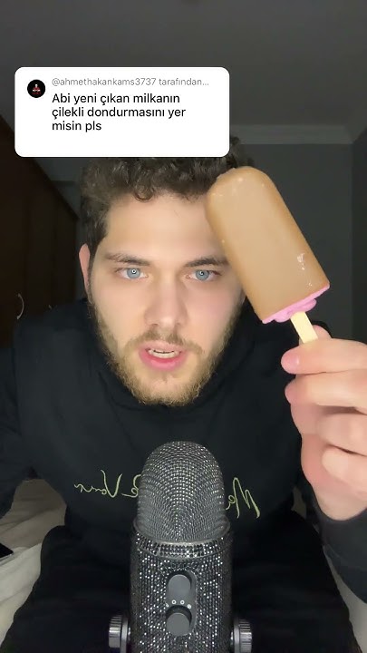 Milka Çİleklİ 🍦 Dondurma Asmr Asmr Shorts Youtube