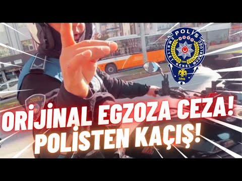 TÜRKİYE'DE POLİSTEN KAÇAN VE CEZA YİYEN MOTORCULAR! #3 | Orijinal Egzoza Ceza Kesti! (2025)