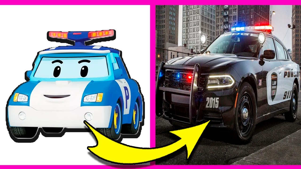 Robocar Poli In Real Life All Characters - YouTube