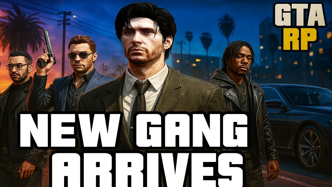 NEW GANG ARRIVES IN TOWN GTA RP GANG RP - YouTube