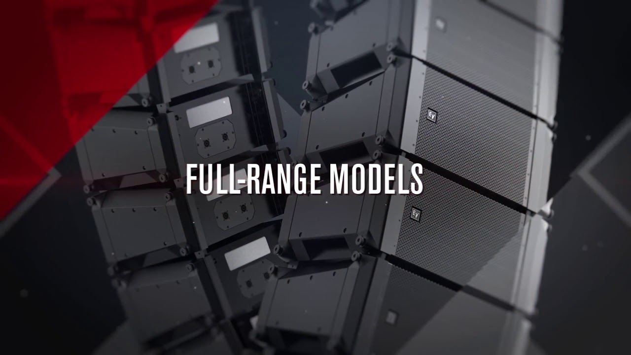 X Line Advance line array loudspeaker system from Electro Voice - YouTube