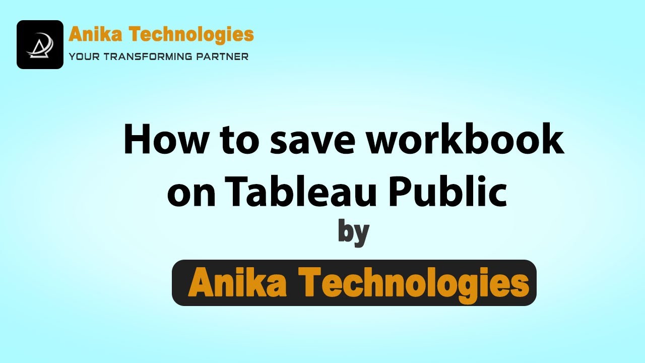 How To Save Workbook On Tableau Public YouTube How To Save Workbook On Tableau Public YouTube