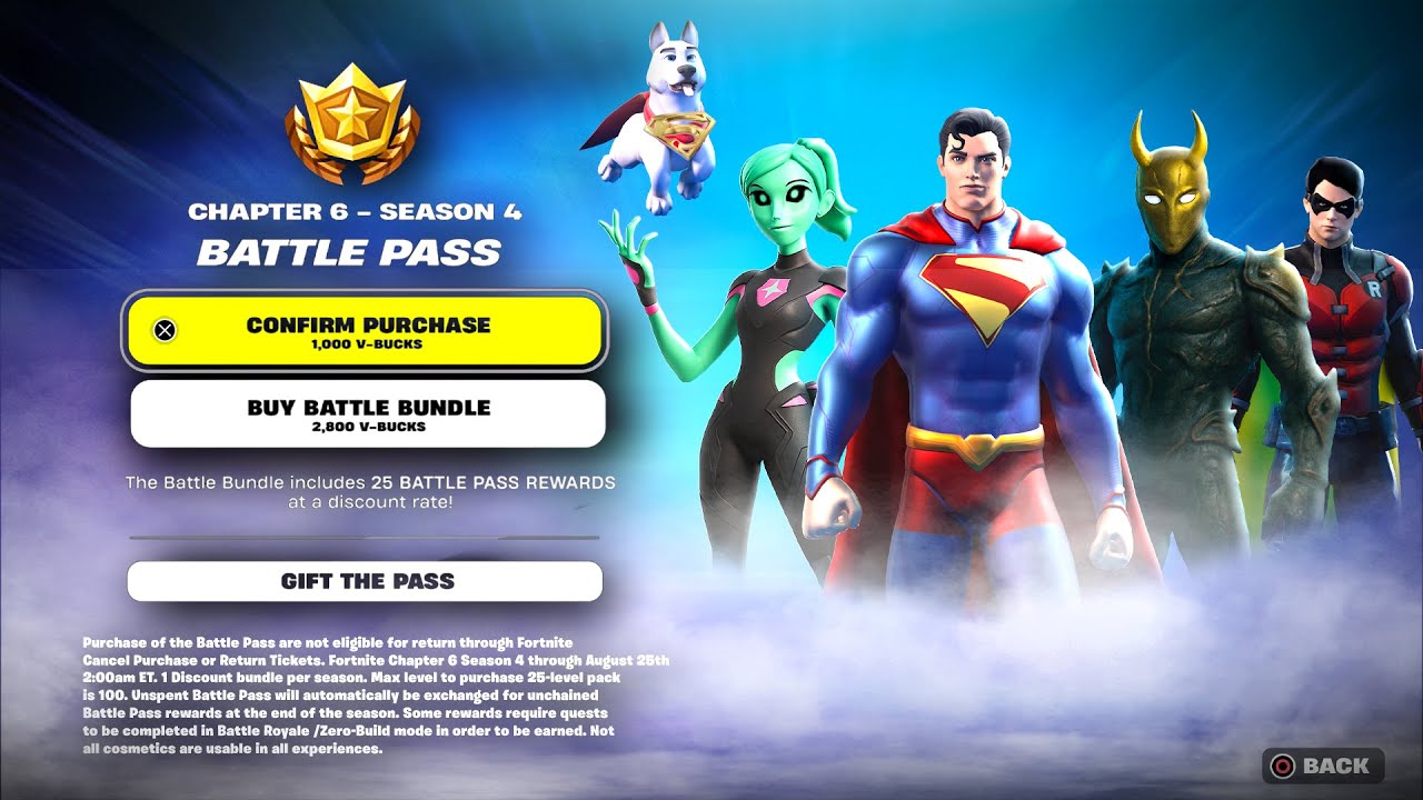Fortnite Chapter 6 Season 4 Battle Pass Overview Trailer - YouTube