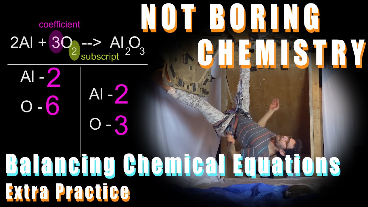 NOT BORING CHEMISTRY --- Balancing Chemical Equations Practice - YouTube