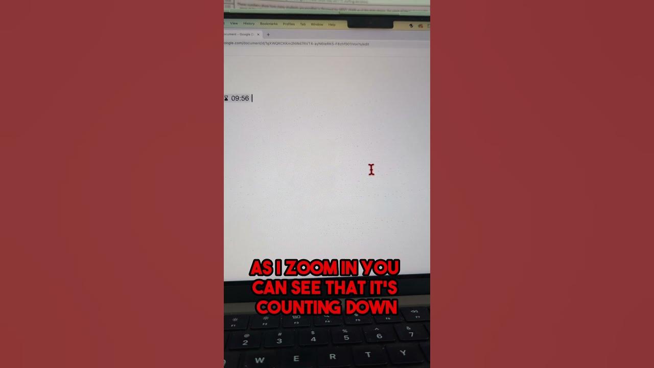 How to install a timer directly into Google Docs. - YouTube