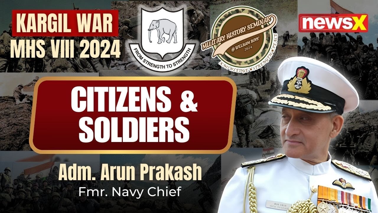 History We Musn't Forget | Admiral Arun Prakash, Former Indian Navy Chief | MHS 2024 | NewsX ...