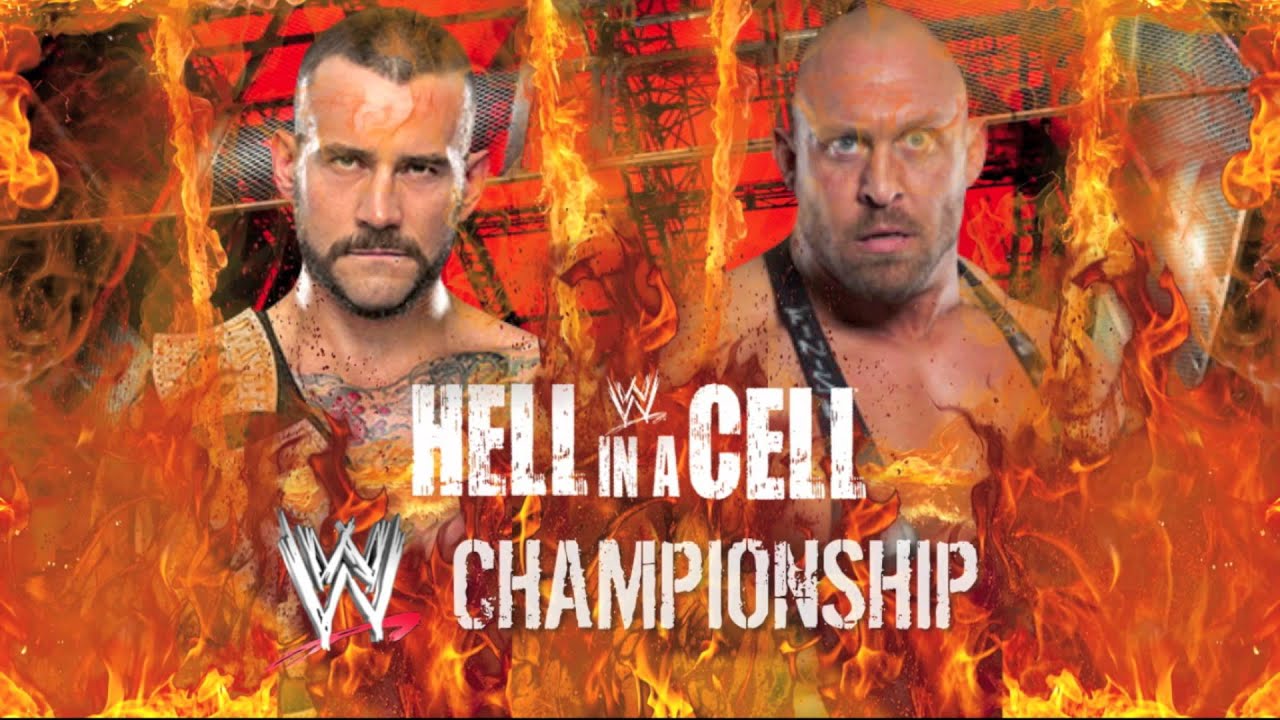WWE Hell In A Cell 2012- WWE Championship (Hell In A Cell) Cm Punk© Vs ...