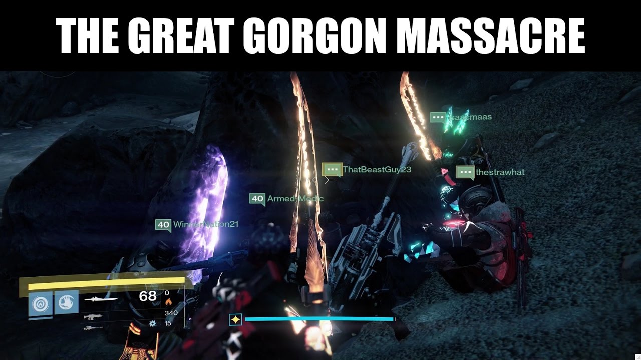 Destiny: Kill ALL the Gorgons! ('Blind Labyrinth' Challenge) - YouTube