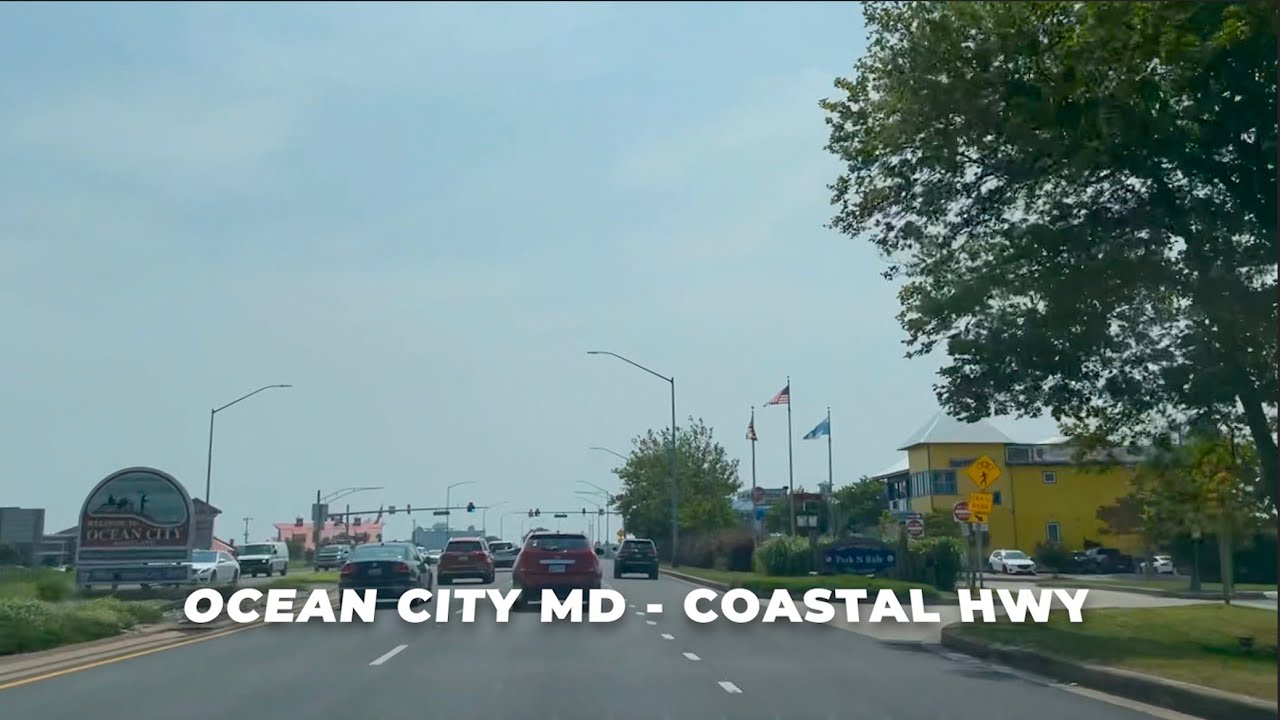 Ocean City Coastal Highway POV Northbound/Southbound - YouTube