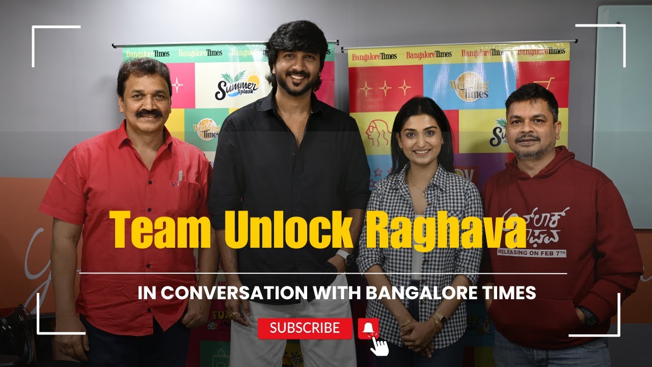 Team Unlock Raghava || Full Interview with Bangalore Times - YouTube