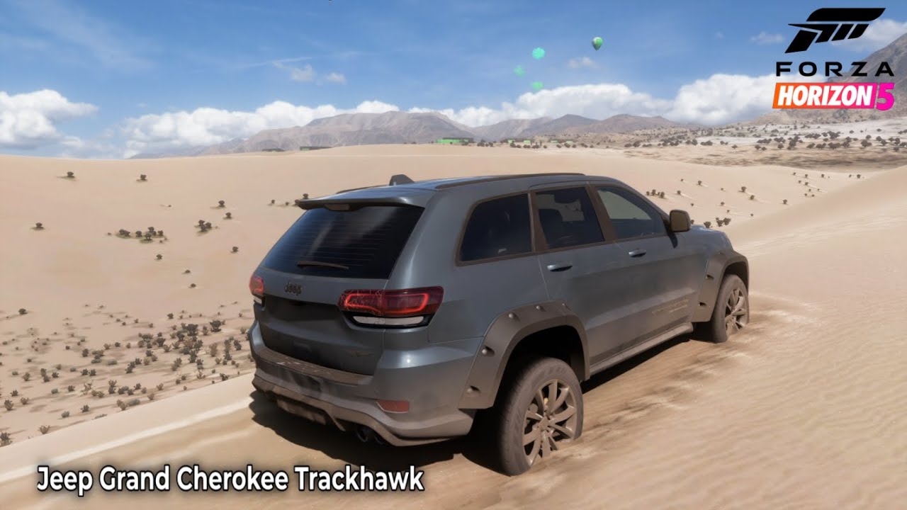 Jeep Grand Cherokee Trackhawk Off Road Drive || Forza Horizon 5 ...