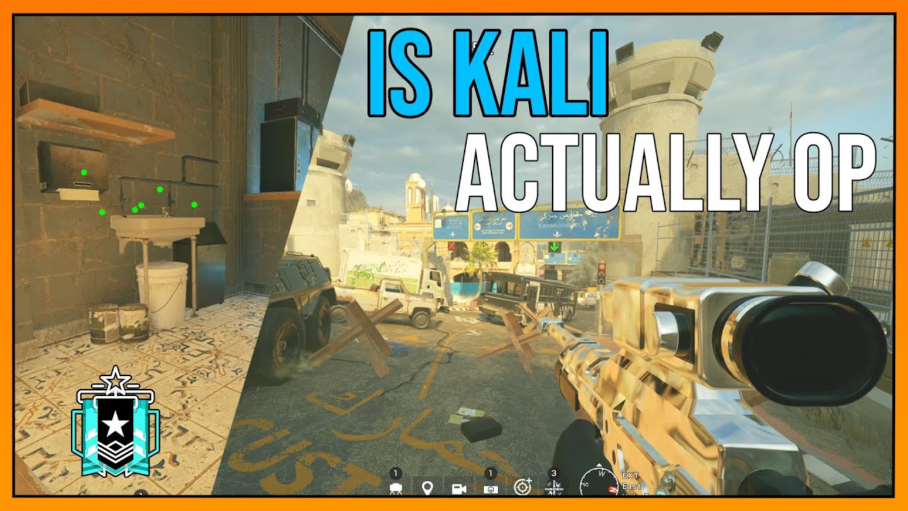 How To Use Kali Effectively - Rainbow Six Siege Funny Moments - YouTube