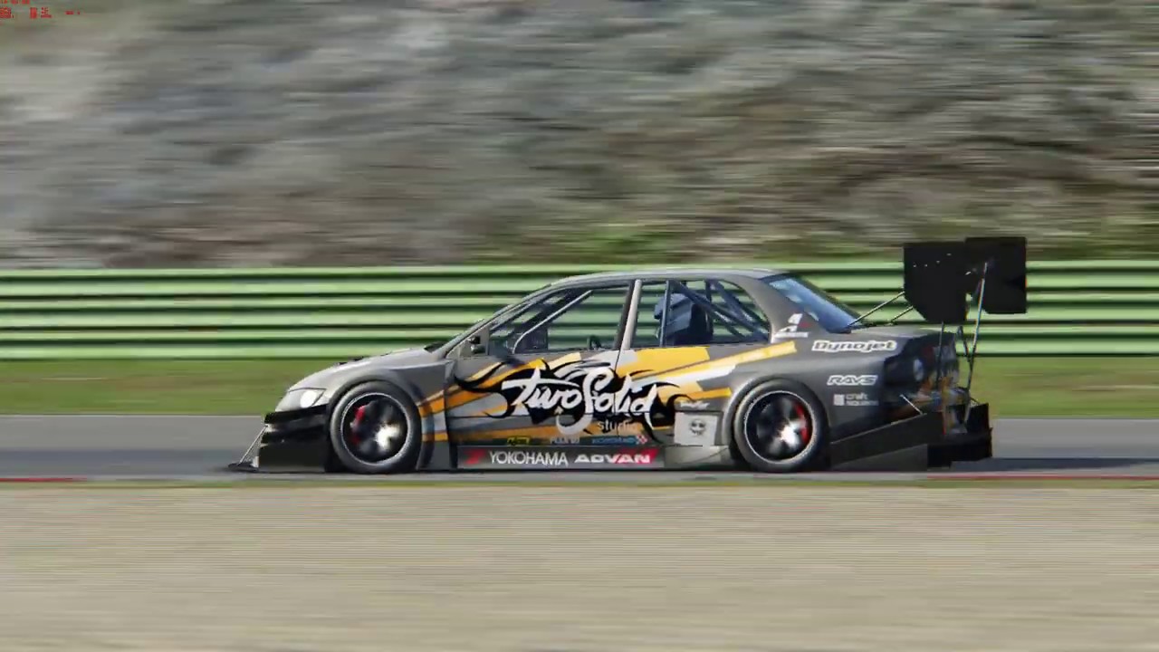 Assetto Corsa - Mitsubishi Lancer EVO VIII Time Attack (external) - YouTube