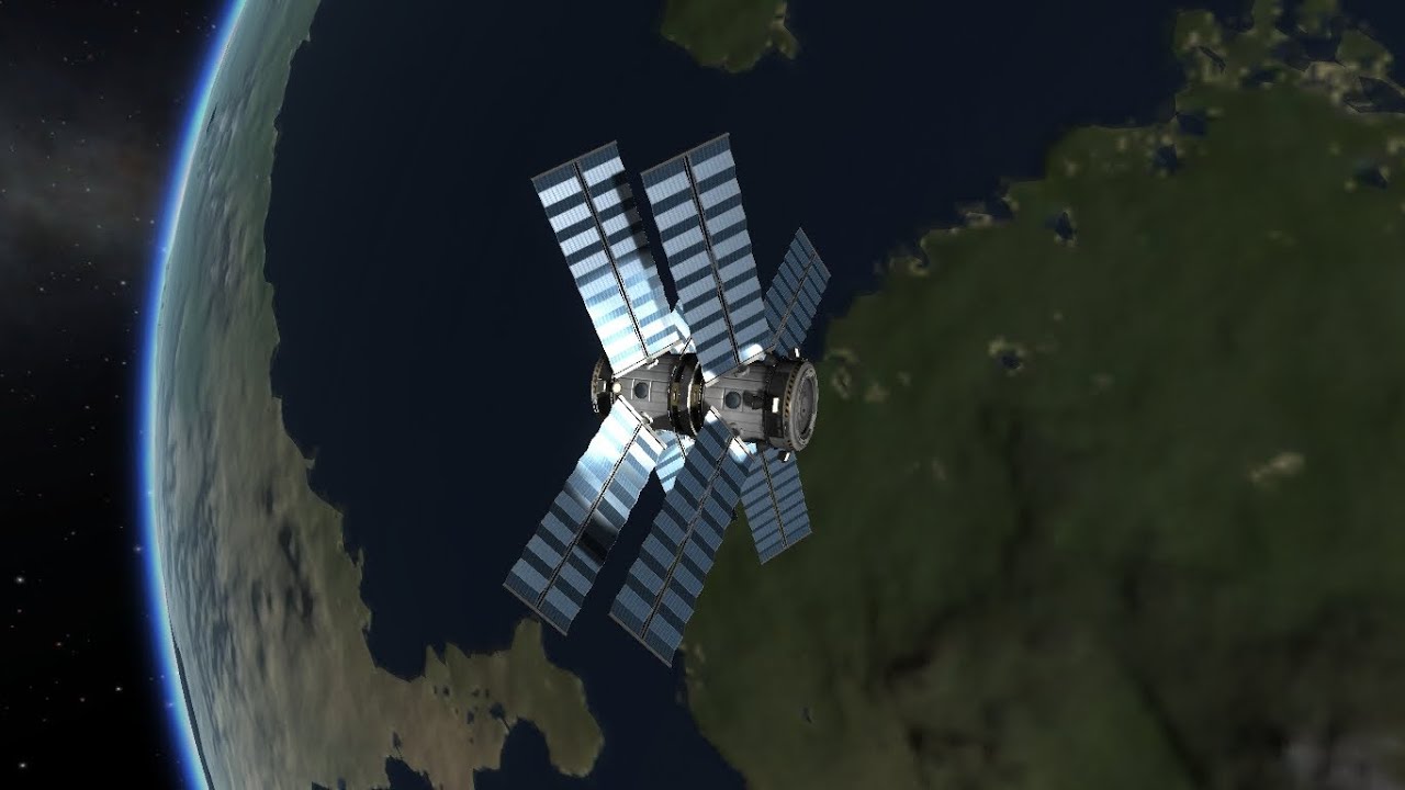 KSP - Andromeda space station - part:1 - YouTube