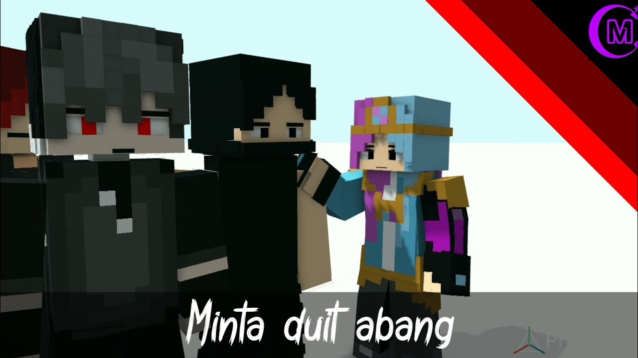 Minta duit abang || Minecraft Animation || Template by @AlanDoang ...
