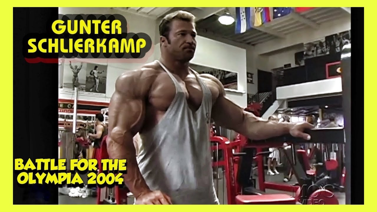 GUNTER SCHLIERKAMP - ARMS - BATTLE FOR THE OLYMPIA 2004 - YouTube