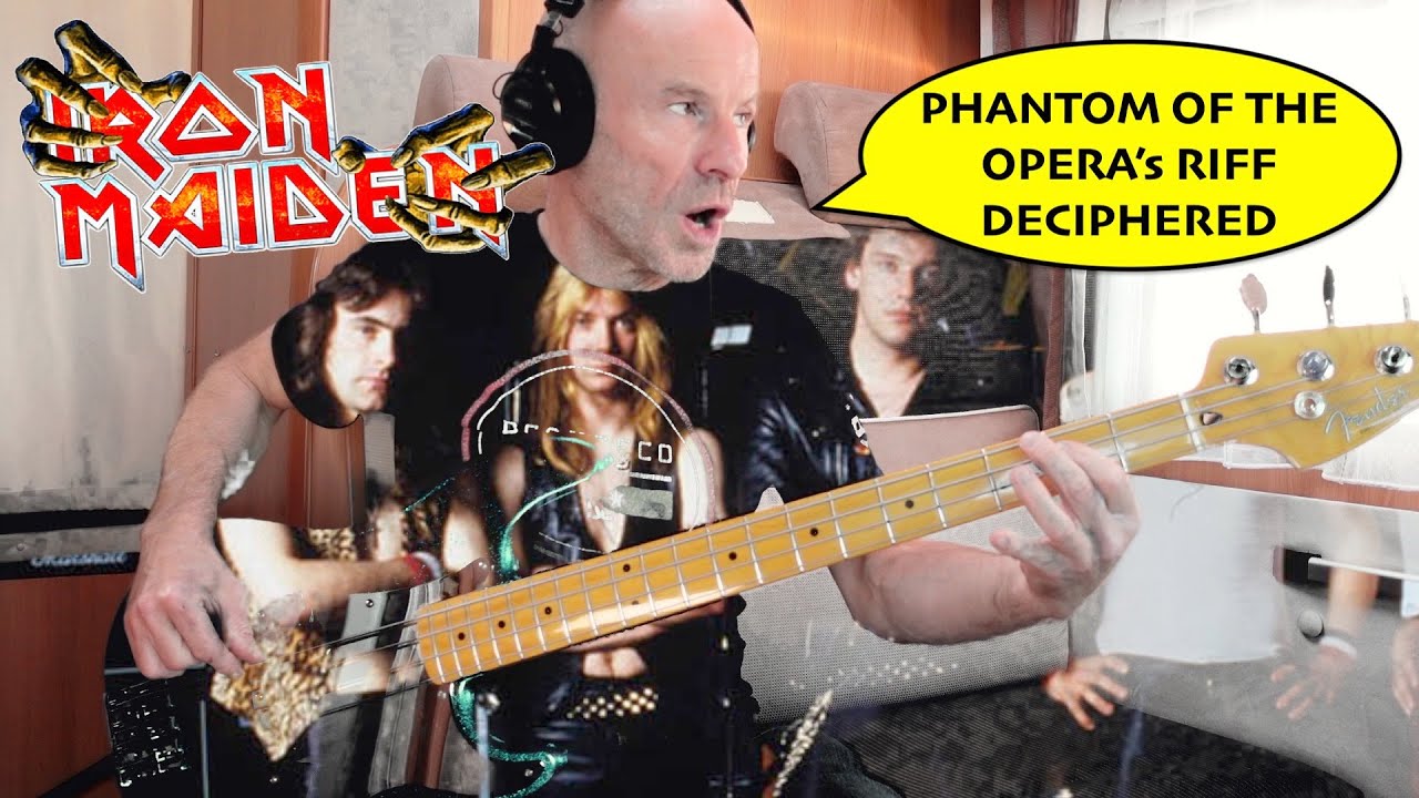 Phantom Of The Opera's RIFF deciphered. Complete tutorial - YouTube