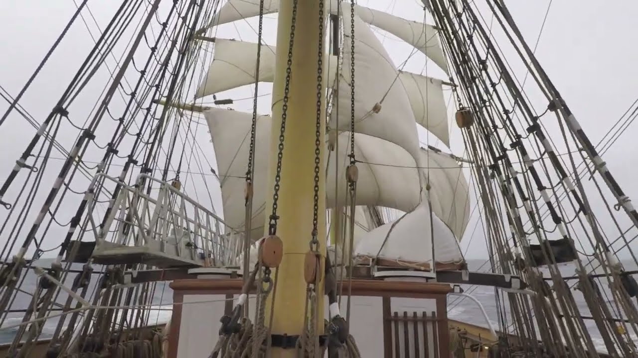 SV James Craig (1874) in Bass Strait in 2019 - YouTube