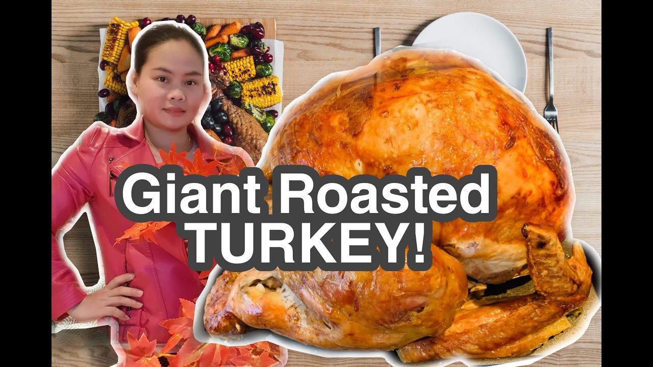 My 8kg Giant Roasted Turkey for TEA - YouTube