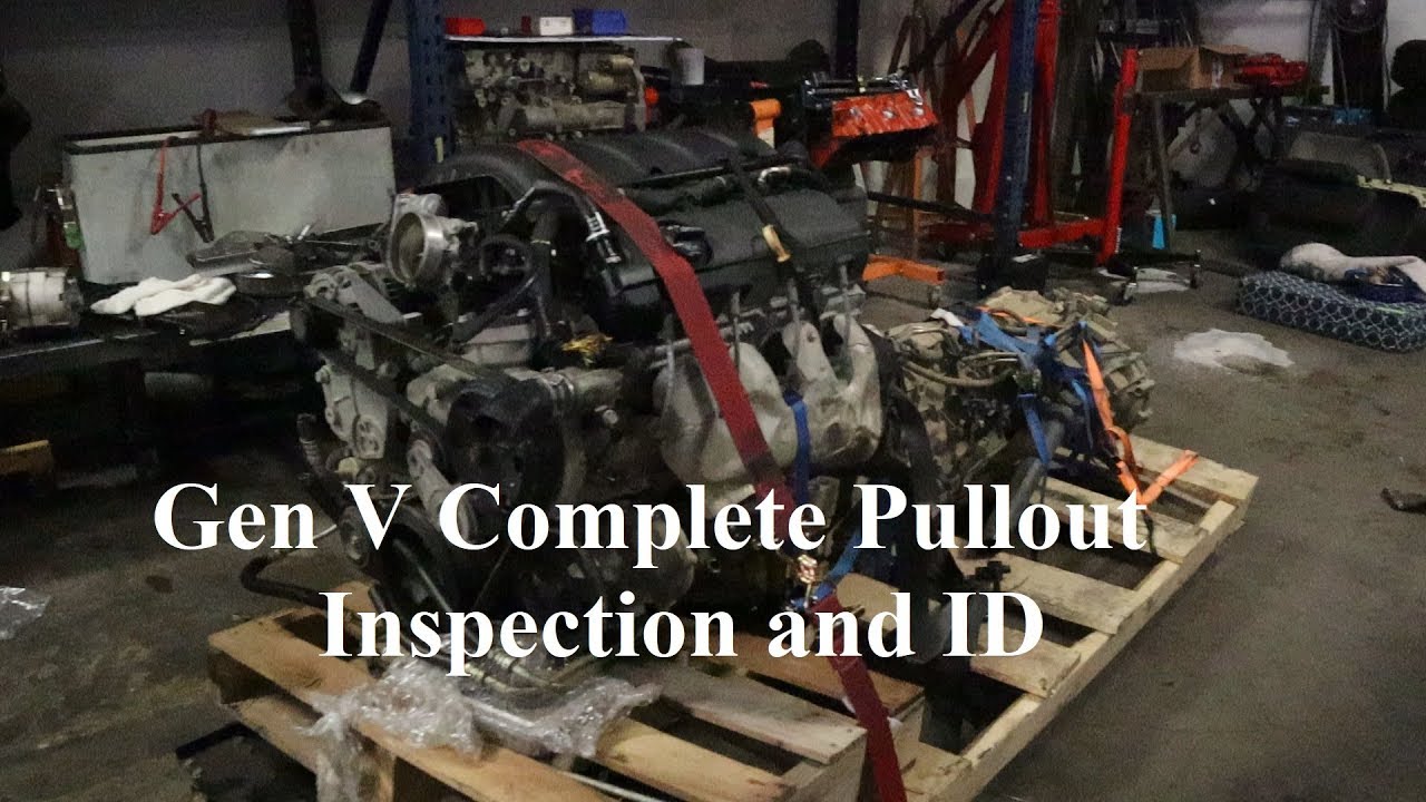 How to inspect and identify your Gen V engine and transmission - YouTube