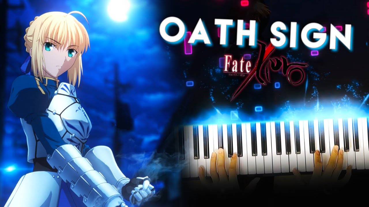 Fate Zero OP Piano - Oath Sign by LiSA - YouTube