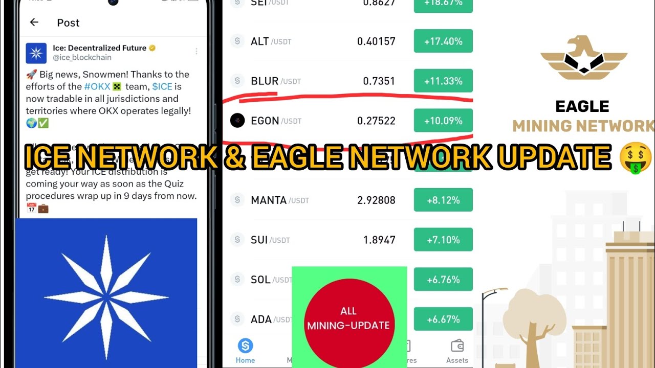ICE NETWORK & EAGLE NETWORK NEW UPDATE 🤳 - YouTube