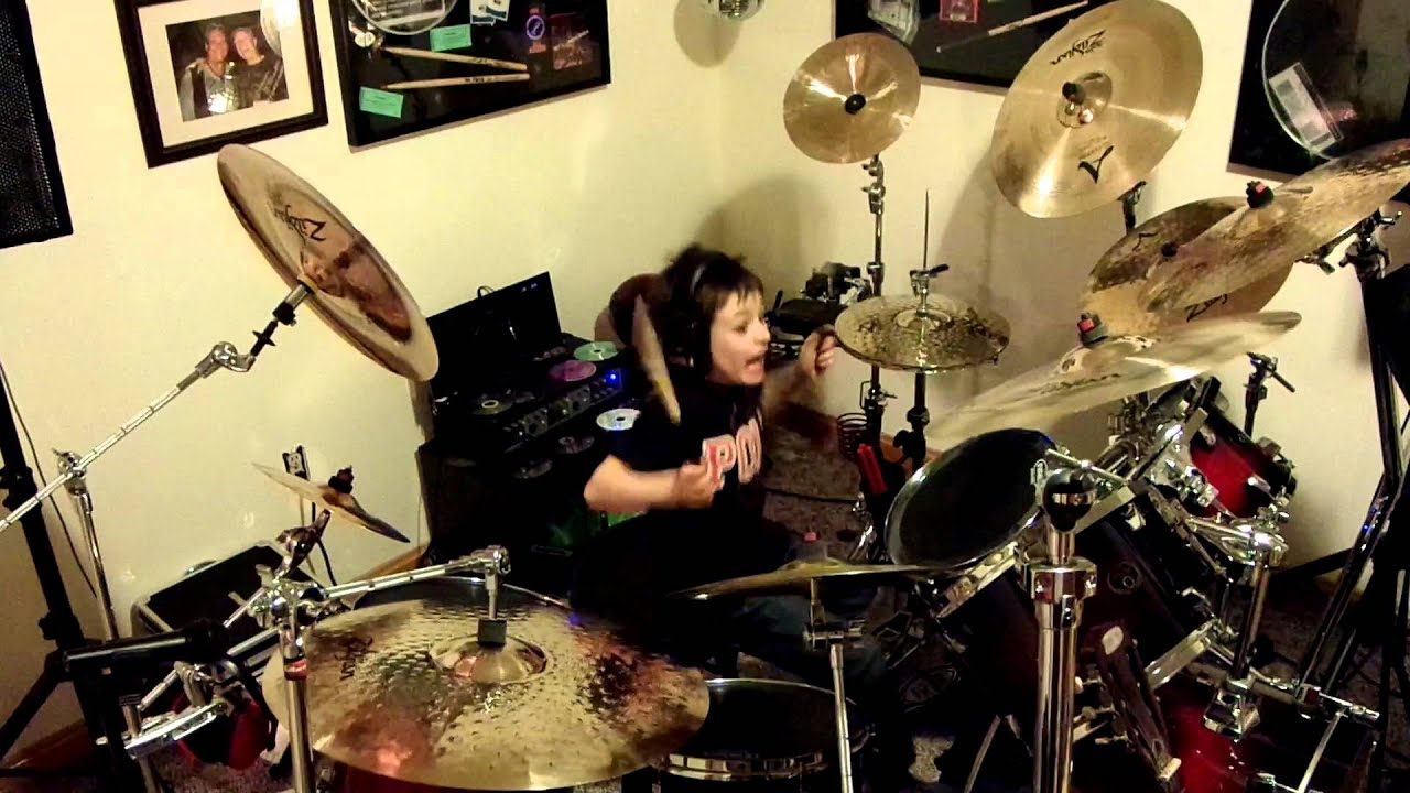 Alex Shumaker Foreigner "Juke Box Hero" Drum Cover #tonightbattle - YouTube