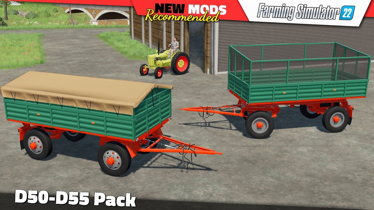 FS22 | D50-D55 Pack - Farming Simulator 22 New Mods Review 2K60 - YouTube